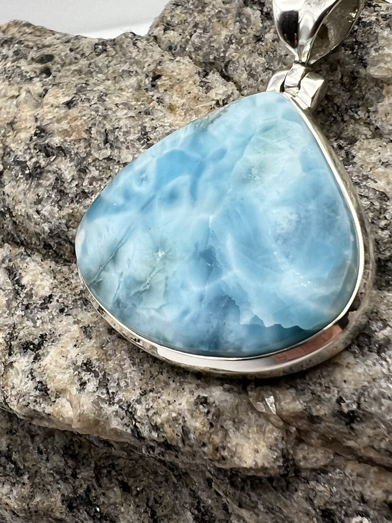 Larimar Pendants