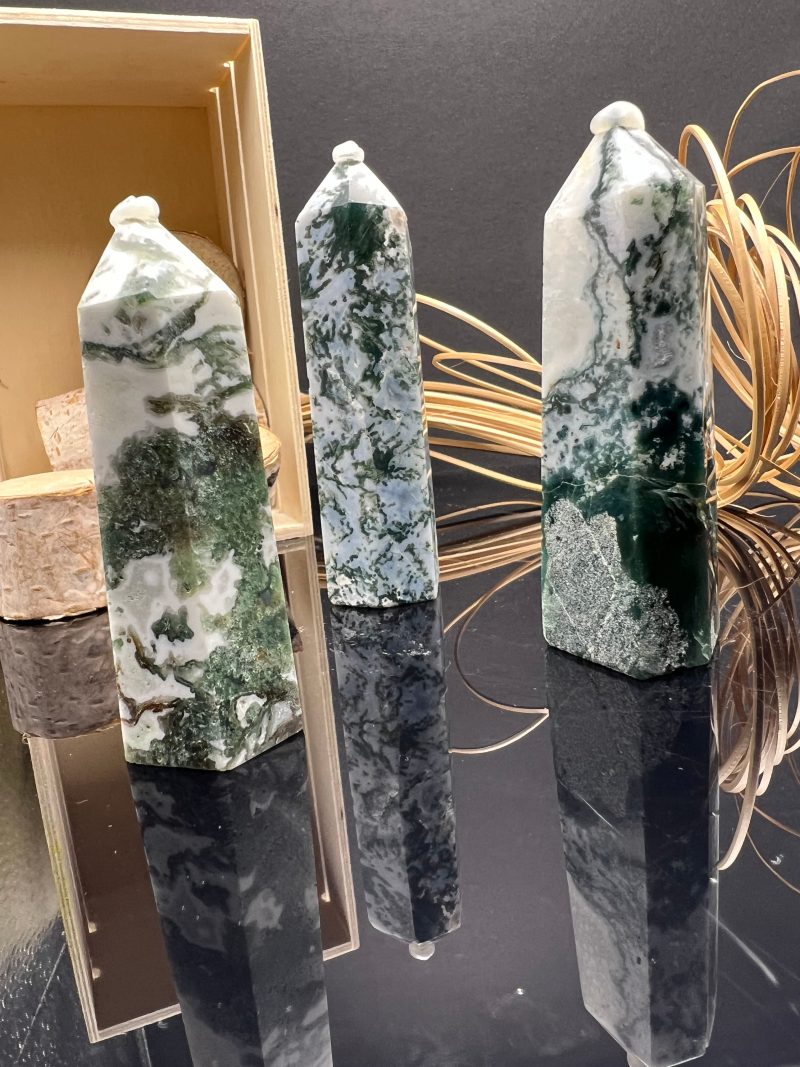 Moss Agate Towers